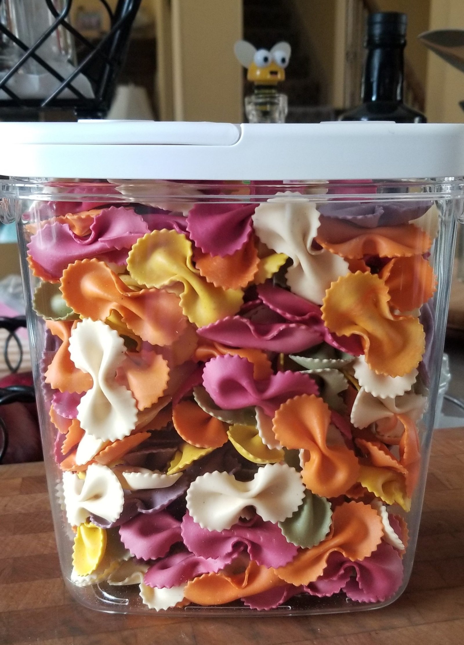 Multi-colored pasta with a fresh Greek style tomato sauce | The Midwest ...
